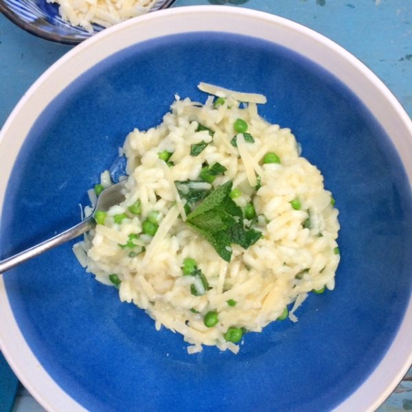 Pea and Mint Risotto – Fresh Food Living